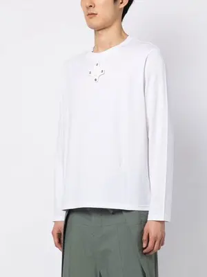 CRAIG GREEN Dust-cap-detail T-shirt