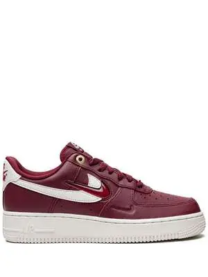 Nike Air Force 1 Low Logo Sneakers - Red