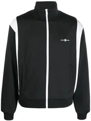 Amiri Logo-print Zip-up Sweatshirt