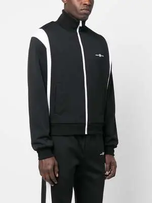 Amiri Logo-print Zip-up Sweatshirt