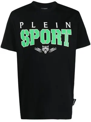PLEIN SPORT Logo-print T-shirt