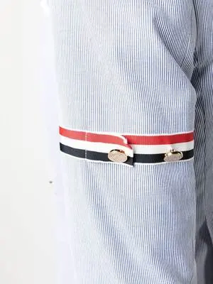 Thom Browne Vertical Stripe Single-breasted Blazer