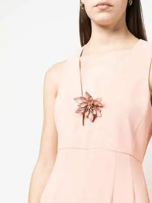 Pinko Flower Appliqué Jumpsuit