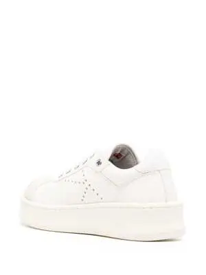 Kenzo Contrasting-toecap Low-top Sneakers - White