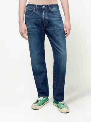 RE/DONE Mid-rise Straight-leg Jeans