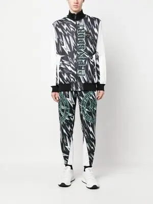 PLEIN SPORT Lightning Bolt-print Track Suit