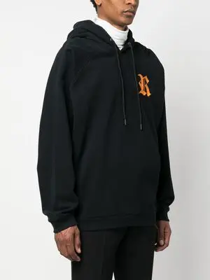 Raf Simons Monogram-print Hoodie