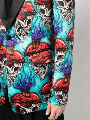 Philipp Plein Skull-print Blazer