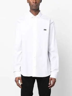 Philipp Plein Gothic Banner Long-sleeve Shirt