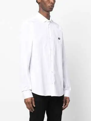 Philipp Plein Gothic Banner Long-sleeve Shirt