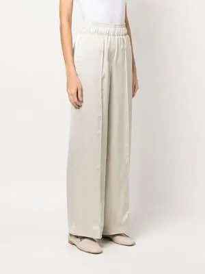 Brunello Cucinelli Elasticated-waistband Trousers - Neutrals