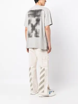 Off-White Jumbo Arrow-print Cotton T-shirt