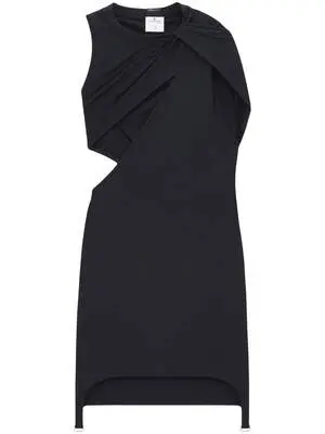 COURREGES Cut-out Mini Dress - Black