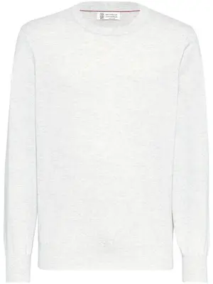 Brunello Cucinelli Cotton Knitted Jumper
