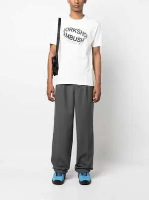 AMBUSH Logo-print Cotton T-shirt - White