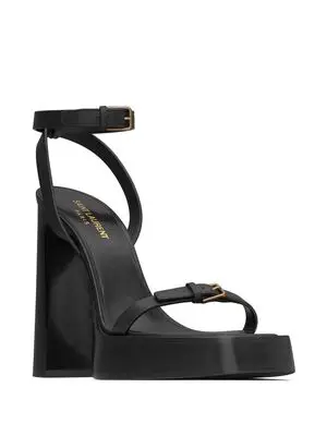 Saint Laurent Platz 105mm Platform Sandals