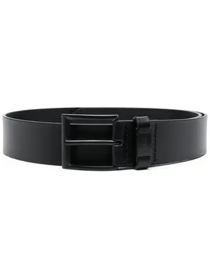 BOSS Leather Buckle Belt