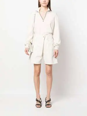 Brunello Cucinelli Wide-leg Denim Shorts