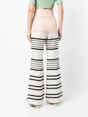 BAMBAH High-rise Striped Trousers
