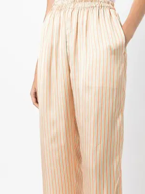 BAMBAH Stripe-print Straight-leg Trousers