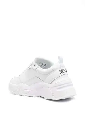 Versace Logo-print Sneakers - White