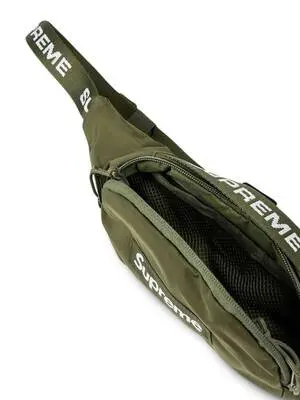 Supreme Logo-patch Belt Bag - Green