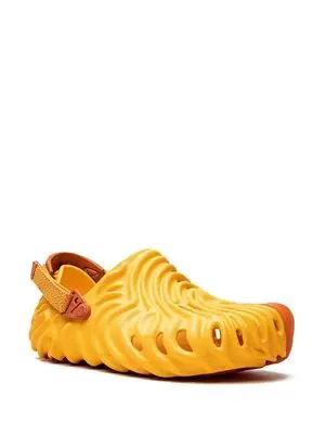 CROCS Pollex Cobbler Clogs - Yellow