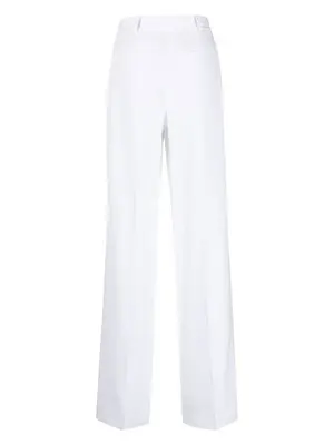 Michael Kors Wide-leg Tailored Trousers - White