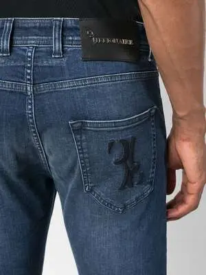 BILLIONAIRE Straight-leg Jeans With Embroidered Logo