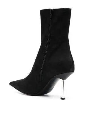 MISBHV Monogram Pointed-toe Boots