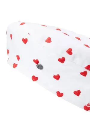 MAISON MICHEL Billy Heart-print Beret