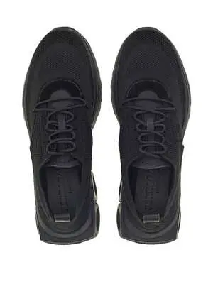 FERRAGAMO Gancini Sole Knit Sneakers - Black
