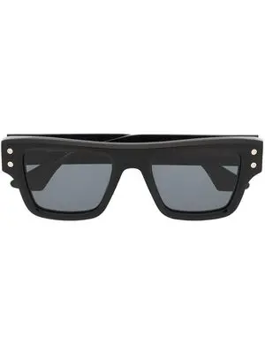 Montblanc Studded Square Sunglasses - Black