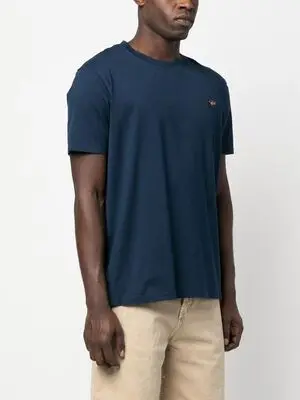 Paul & Shark Logo-patch Cotton T-shirt