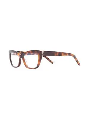 Saint Laurent Cat-eye Glasses - Brown