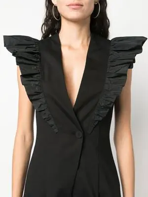 Philosophy Di Lorenzo Serafini Ruffle Sleeves Romper