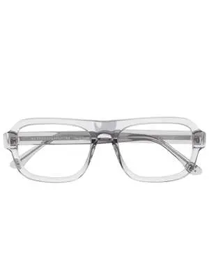 RETROSUPERFUTURE Transparent Rectangle-frame Glasses