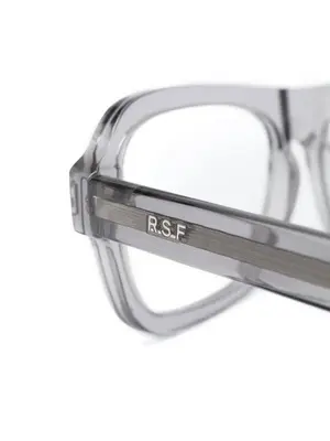 RETROSUPERFUTURE Transparent Rectangle-frame Glasses