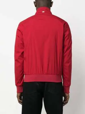 Herno Zip-up Bomber Jacket - Red