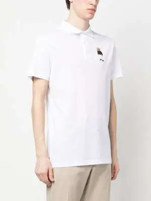 Ralph Lauren Purple Label Polo Bear Motif Polo Shirt