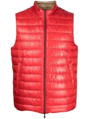 Herno Fitted Vests For Men
