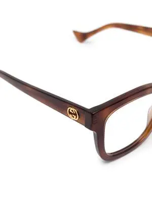 Gucci Tortoiseshell-effect Glasses