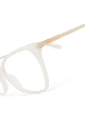 Gucci Cat-eye Frame Optical Glasses - White