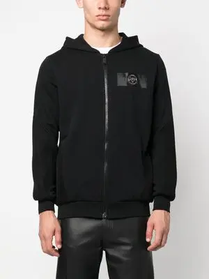 PLEIN SPORT Logo-patch Zipped Jacket