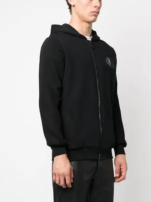 PLEIN SPORT Logo-patch Zipped Jacket