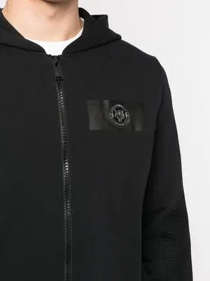 PLEIN SPORT Logo-patch Zipped Jacket