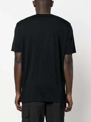 Veilance Plain Wool-blend T-shirt - Black