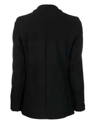 Seventy Double-breasted Tailored Blazer - Black