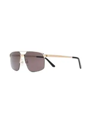 Cartier Pilot-frame Tinted-lenses Sunglasses