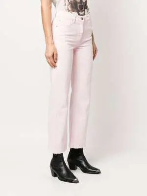 IRO PARIS Straight-leg Cropped Jeans